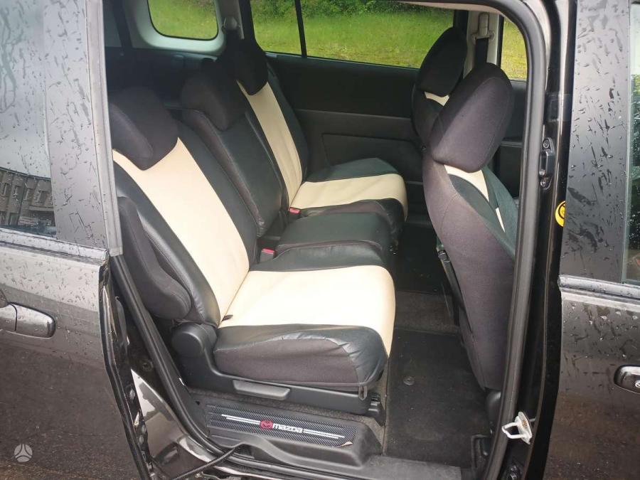 Black Mazda 5 2011 in Taurage, with an engine capacity of 1.60 L and mileage of 254 thousand km for 2900 €, photo 10 on AUTOMOTO.COM.LV