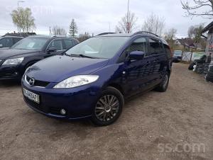 Blue Mazda 5 2006 in Rezekne, with an engine capacity of 2.00 L and mileage of 196 thousand km for 2800 €, photo  on AUTOMOTO.COM.LV