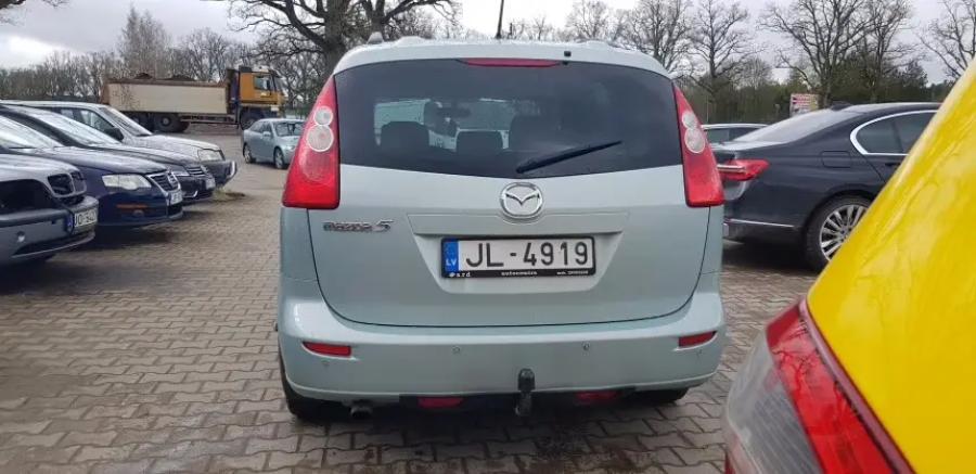 Zils Mazda 5 2006 Valmiera, ar dzinēja tilpumu 2.00 L un nobraukumu 198 tūkst. km par 1950 €, foto 5 vietnē AUTOMOTO.COM.LV