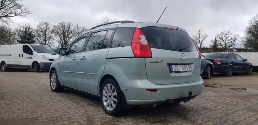 Zils Mazda 5 2006 Valmiera, ar dzinēja tilpumu 2.00 L un nobraukumu 198 tūkst. km par 1950 €, foto 6 vietnē AUTOMOTO.COM.LV