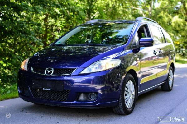 Синий Мазда 5 2006 в Кретинга, объемом двигателя 2.00 л и пробегом 255 тыс. км за 2999 €, фото 1 на AUTOMOTO.COM.LV