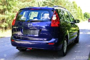 Blue Mazda 5 2006 in Kretinga, with an engine capacity of 2.00 L and mileage of 255 thousand km for 2999 €, photo 5 on AUTOMOTO.COM.LV