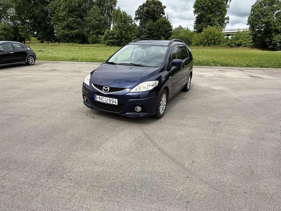 Zils Mazda 5 2008 Kretinga, ar dzinēja tilpumu 2.00 L un nobraukumu 232 tūkst. km par 1950 €, foto 1 vietnē AUTOMOTO.COM.LV