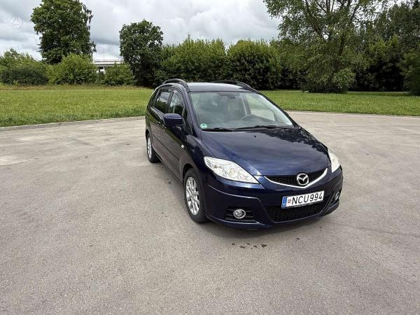 Blue Mazda 5 2008 in Kretinga, with an engine capacity of 2.00 L and mileage of 232 thousand km for 1950 €, photo 2 on AUTOMOTO.COM.LV