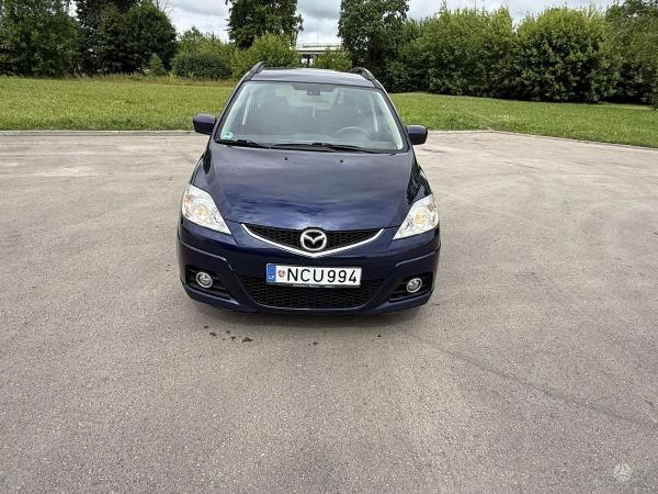 Blue Mazda 5 2008 in Kretinga, with an engine capacity of 2.00 L and mileage of 232 thousand km for 1950 €, photo 3 on AUTOMOTO.COM.LV
