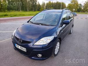 Синий Мазда 5 2008 в Рига, объемом двигателя 2.00 л и пробегом 242 тыс. км за 2150 €, фото  на AUTOMOTO.COM.LV