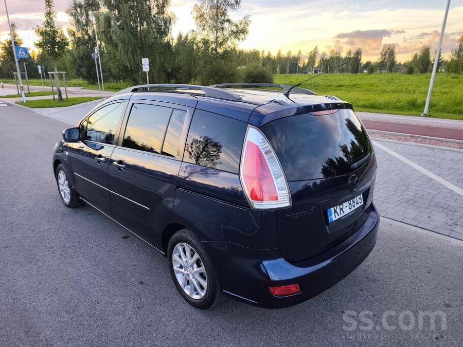 Синий Мазда 5 2008 в Рига, объемом двигателя 2.00 л и пробегом 242 тыс. км за 2150 €, фото 4 на AUTOMOTO.COM.LV