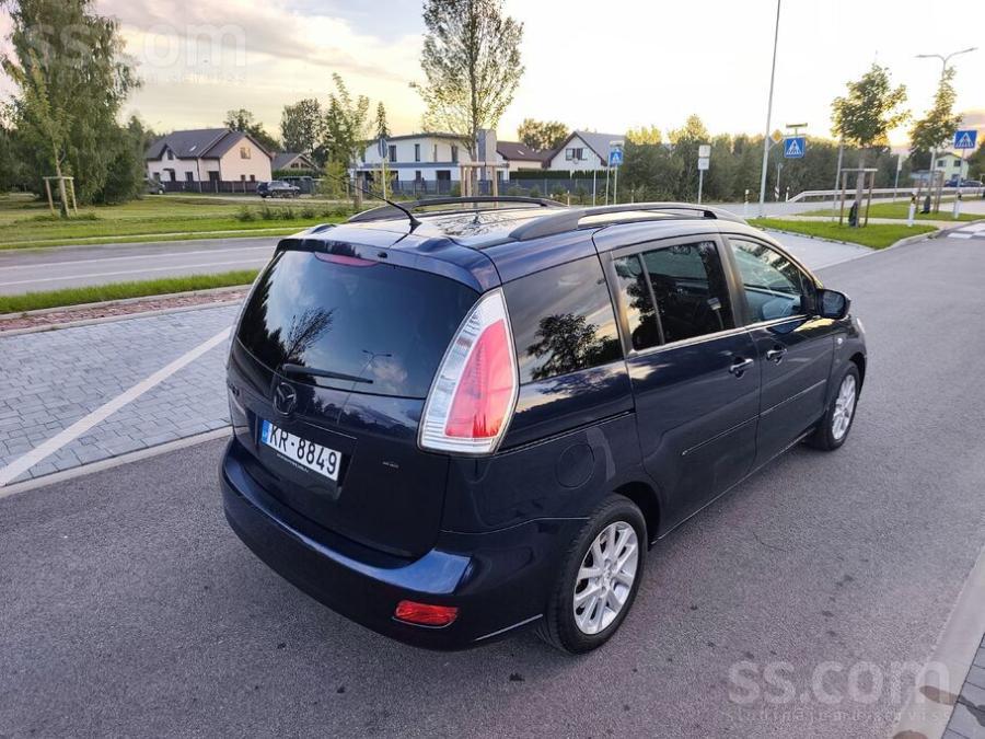 Синий Мазда 5 2008 в Рига, объемом двигателя 2.00 л и пробегом 242 тыс. км за 2150 €, фото 5 на AUTOMOTO.COM.LV