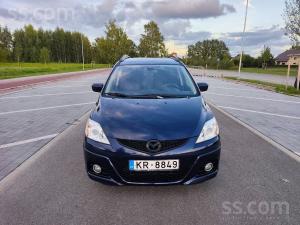 Синий Мазда 5 2008 в Рига, объемом двигателя 2.00 л и пробегом 242 тыс. км за 2150 €, фото 14 на AUTOMOTO.COM.LV