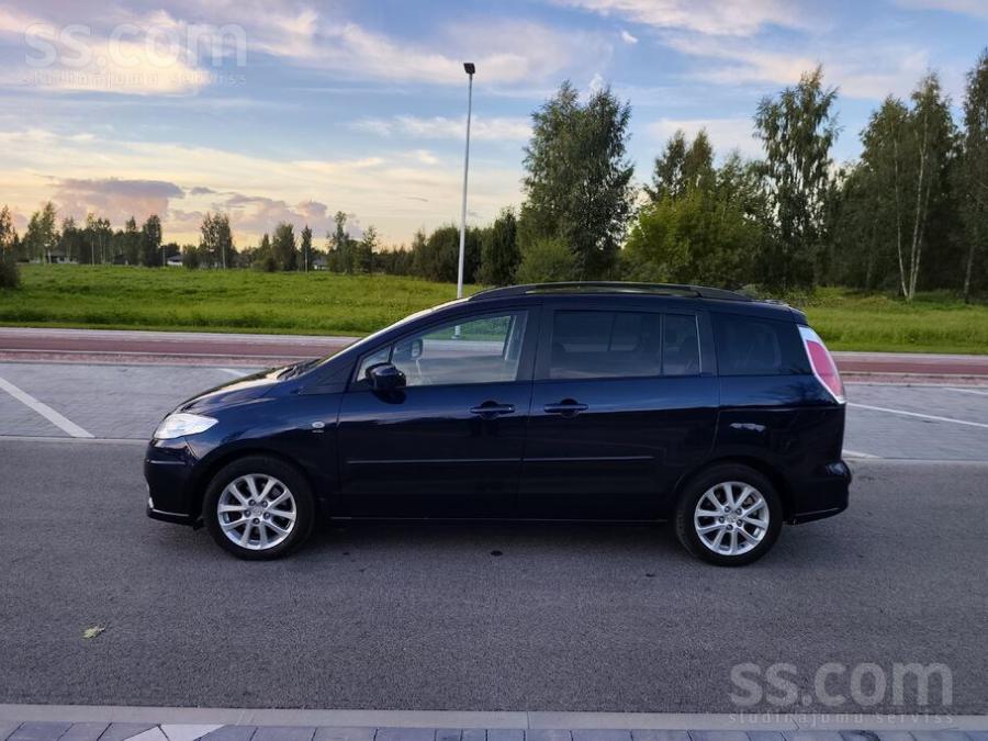 Синий Мазда 5 2008 в Рига, объемом двигателя 2.00 л и пробегом 242 тыс. км за 2150 €, фото 16 на AUTOMOTO.COM.LV