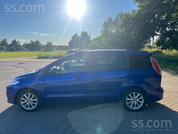 Blue Mazda 5 2009 in Riga, with an engine capacity of 1.80 L and mileage of 260 thousand km for 1400 €, photo 2 on AUTOMOTO.COM.LV