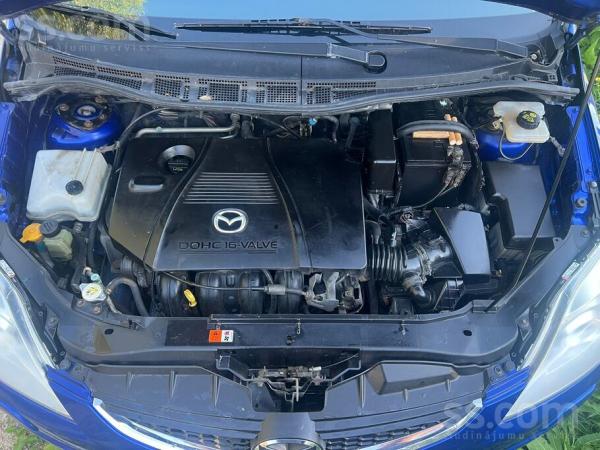 Blue Mazda 5 2009 in Riga, with an engine capacity of 1.80 L and mileage of 260 thousand km for 1400 €, photo 5 on AUTOMOTO.COM.LV