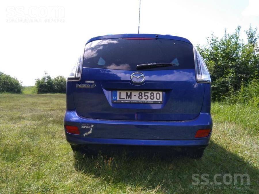Zils Mazda 5 2009 Liepāja, ar dzinēja tilpumu 2.00 L un nobraukumu 293 tūkst. km par 600 €, foto 1 vietnē AUTOMOTO.COM.LV