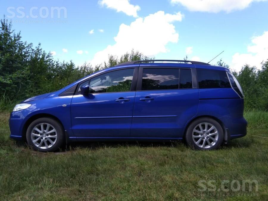 Zils Mazda 5 2009 Liepāja, ar dzinēja tilpumu 2.00 L un nobraukumu 293 tūkst. km par 600 €, foto 5 vietnē AUTOMOTO.COM.LV
