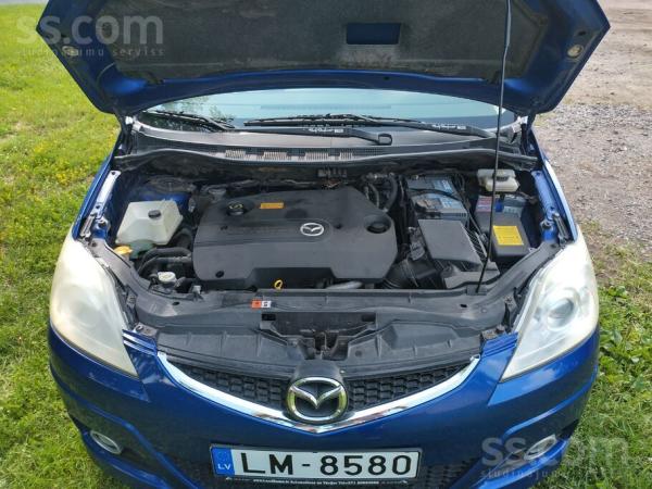 Zils Mazda 5 2009 Liepāja, ar dzinēja tilpumu 2.00 L un nobraukumu 293 tūkst. km par 600 €, foto 8 vietnē AUTOMOTO.COM.LV