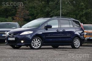 Синий Мазда 5 2009 в Рига, объемом двигателя 1.80 л и пробегом 277 тыс. км за 3590 €, фото  на AUTOMOTO.COM.LV