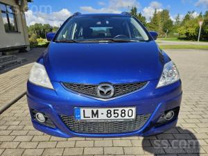 Blue Mazda 5 2009 in Liepaja, with an engine capacity of 2.00 L and mileage of 294 thousand km for 1850 €, photo 3 on AUTOMOTO.COM.LV