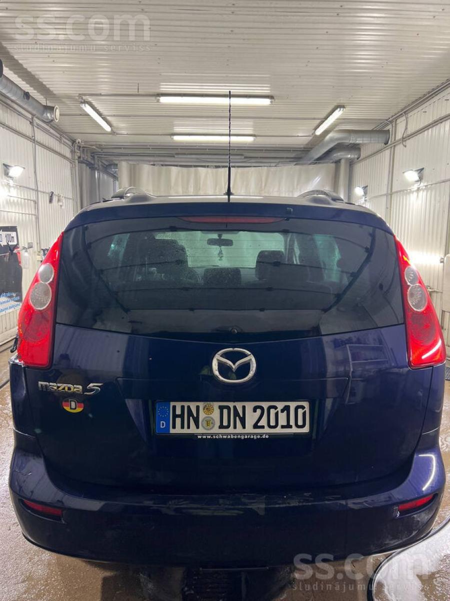 Zils Mazda 5 2006 Rīga, ar dzinēja tilpumu 2.00 L un nobraukumu 200 tūkst. km par 1200 €, foto 2 vietnē AUTOMOTO.COM.LV