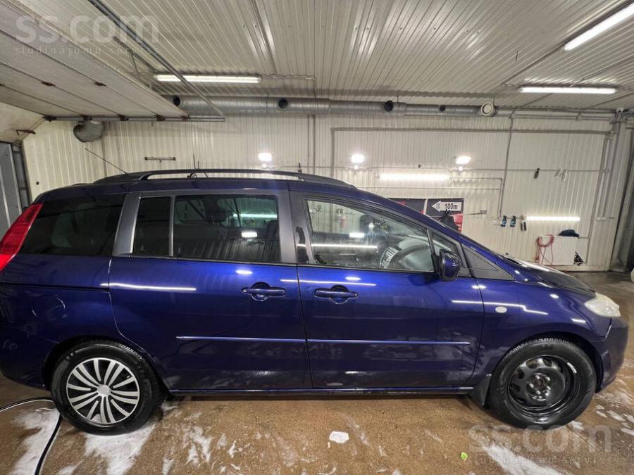 Zils Mazda 5 2006 Rīga, ar dzinēja tilpumu 2.00 L un nobraukumu 200 tūkst. km par 1200 €, foto 4 vietnē AUTOMOTO.COM.LV