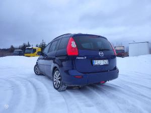 Blue Mazda 5 2007 in Jonava, with an engine capacity of 2.00 L and mileage of 345 thousand km for 500 €, photo 5 on AUTOMOTO.COM.LV