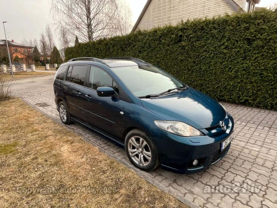 Zils Mazda 5 2007 Tartu, ar dzinēja tilpumu 2.00 L un nobraukumu 232 tūkst. km par 2995 €, foto 2 vietnē AUTOMOTO.COM.LV
