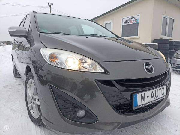 Brūns Mazda 5 2014 Viļņa, ar dzinēja tilpumu 1.56 L un nobraukumu 321 tūkst. km par 4950 €, foto 2 vietnē AUTOMOTO.COM.LV