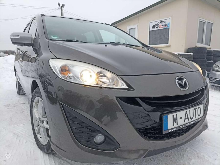 Brūns Mazda 5 2014 Viļņa, ar dzinēja tilpumu 1.56 L un nobraukumu 321 tūkst. km par 4950 €, foto 2 vietnē AUTOMOTO.COM.LV