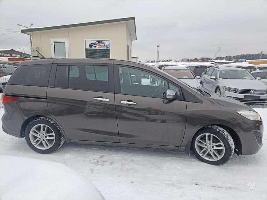 Brūns Mazda 5 2014 Viļņa, ar dzinēja tilpumu 1.56 L un nobraukumu 321 tūkst. km par 4950 €, foto 3 vietnē AUTOMOTO.COM.LV