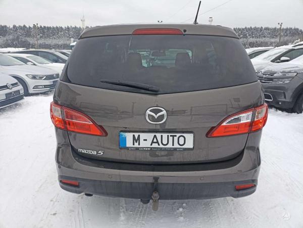 Brūns Mazda 5 2014 Viļņa, ar dzinēja tilpumu 1.56 L un nobraukumu 321 tūkst. km par 4950 €, foto 4 vietnē AUTOMOTO.COM.LV