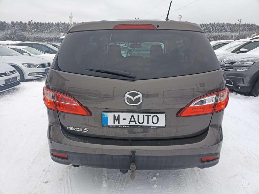 Brūns Mazda 5 2014 Viļņa, ar dzinēja tilpumu 1.56 L un nobraukumu 321 tūkst. km par 4950 €, foto 4 vietnē AUTOMOTO.COM.LV