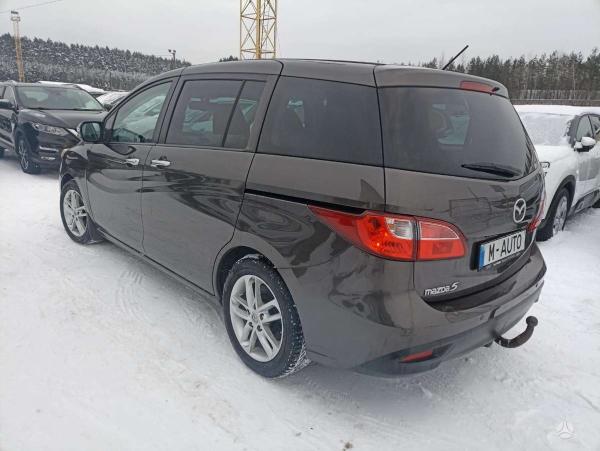 Brūns Mazda 5 2014 Viļņa, ar dzinēja tilpumu 1.56 L un nobraukumu 321 tūkst. km par 4950 €, foto 5 vietnē AUTOMOTO.COM.LV