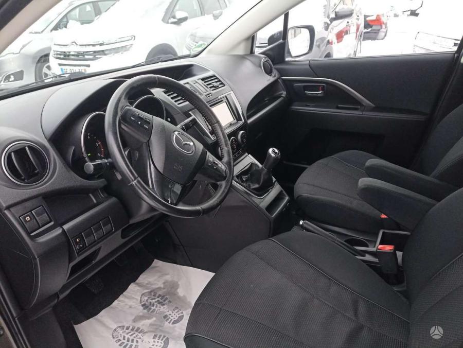 Brūns Mazda 5 2014 Viļņa, ar dzinēja tilpumu 1.56 L un nobraukumu 321 tūkst. km par 4950 €, foto 8 vietnē AUTOMOTO.COM.LV