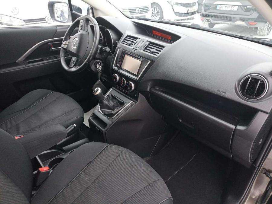 Brūns Mazda 5 2014 Viļņa, ar dzinēja tilpumu 1.56 L un nobraukumu 321 tūkst. km par 4950 €, foto 10 vietnē AUTOMOTO.COM.LV
