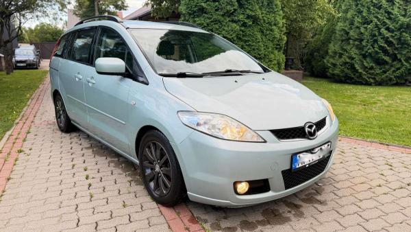 Зеленый Мазда 5 2007 в Вильнюс, объемом двигателя 2.00 л и пробегом 270 тыс. км за 1850 €, фото 1 на AUTOMOTO.COM.LV