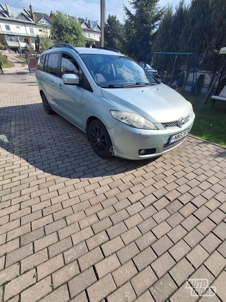 Zaļš Mazda 5 2008 Kauņa, ar dzinēja tilpumu 2.00 L un nobraukumu 265 tūkst. km par 1700 €, foto 1 vietnē AUTOMOTO.COM.LV