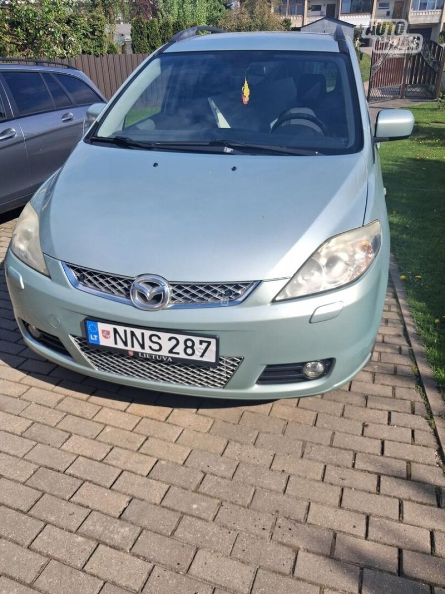 Zaļš Mazda 5 2008 Kauņa, ar dzinēja tilpumu 2.00 L un nobraukumu 265 tūkst. km par 1700 €, foto 3 vietnē AUTOMOTO.COM.LV