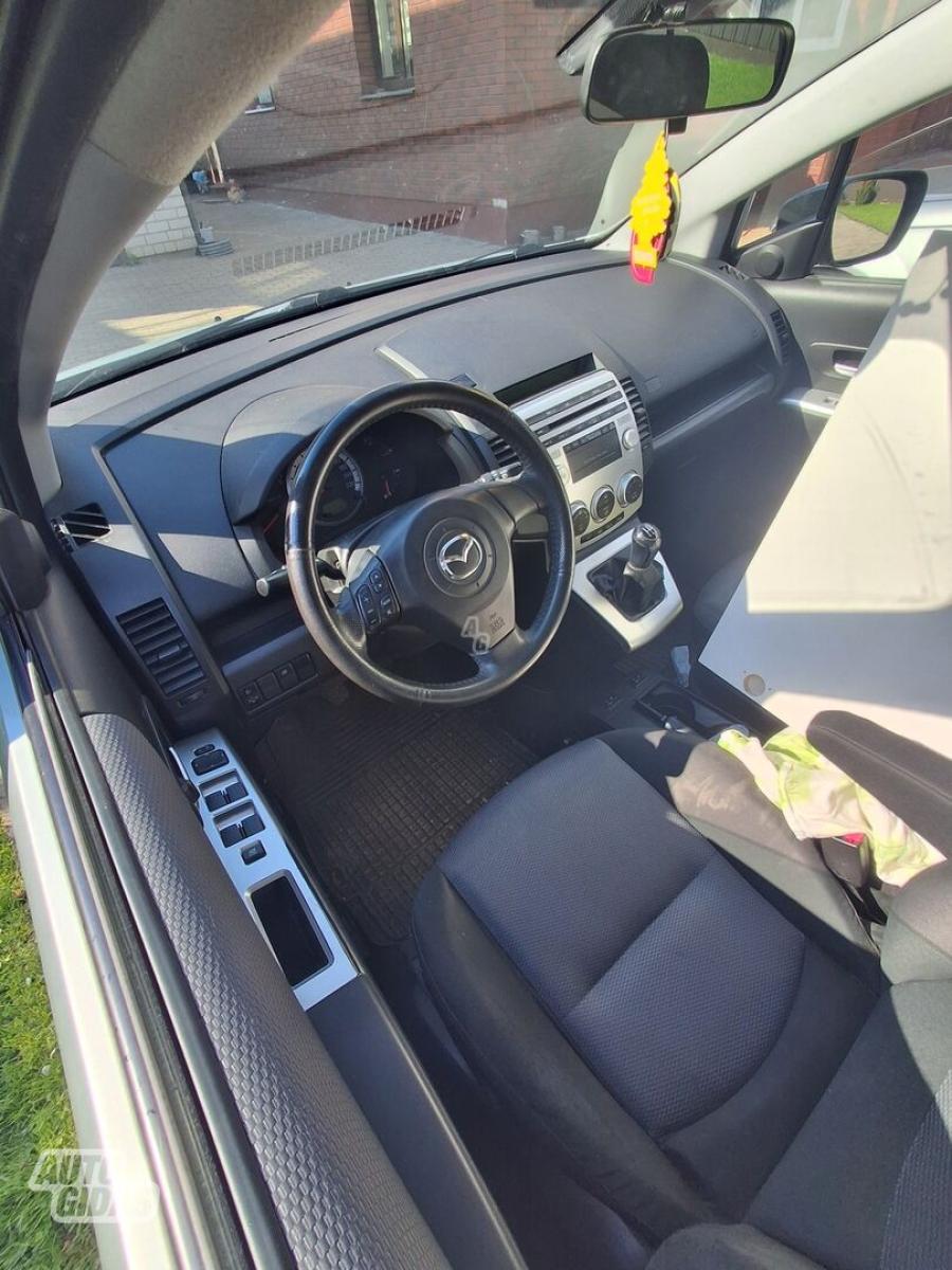 Zaļš Mazda 5 2008 Kauņa, ar dzinēja tilpumu 2.00 L un nobraukumu 265 tūkst. km par 1700 €, foto 8 vietnē AUTOMOTO.COM.LV