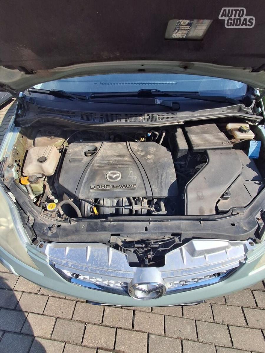 Zaļš Mazda 5 2008 Kauņa, ar dzinēja tilpumu 2.00 L un nobraukumu 265 tūkst. km par 1700 €, foto 10 vietnē AUTOMOTO.COM.LV