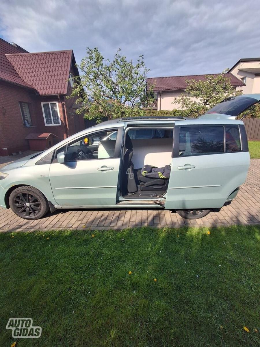 Zaļš Mazda 5 2008 Kauņa, ar dzinēja tilpumu 2.00 L un nobraukumu 265 tūkst. km par 1700 €, foto 14 vietnē AUTOMOTO.COM.LV