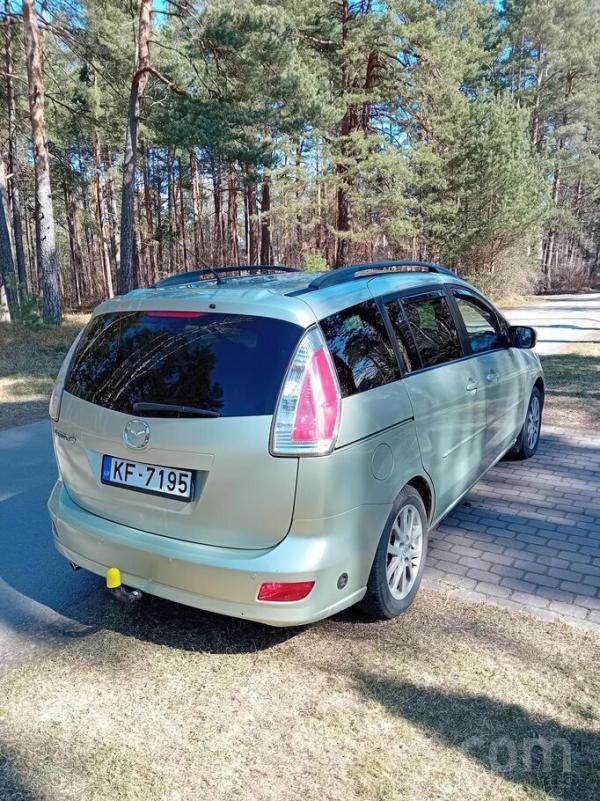 Зеленый Мазда 5 2008 в Рига, объемом двигателя 2.00 л и пробегом 300 тыс. км за 1800 €, фото 3 на AUTOMOTO.COM.LV