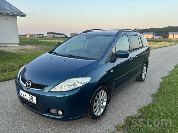 Zaļš Mazda 5 2008 Rīga, ar dzinēja tilpumu 2.00 L un nobraukumu 339 tūkst. km par 3190 €, foto 1 vietnē AUTOMOTO.COM.LV