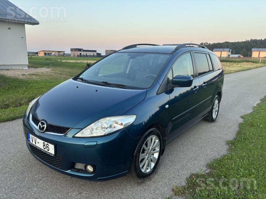 Зеленый Мазда 5 2008 в Рига, объемом двигателя 2.00 л и пробегом 339 тыс. км за 3190 €, фото 1 на AUTOMOTO.COM.LV