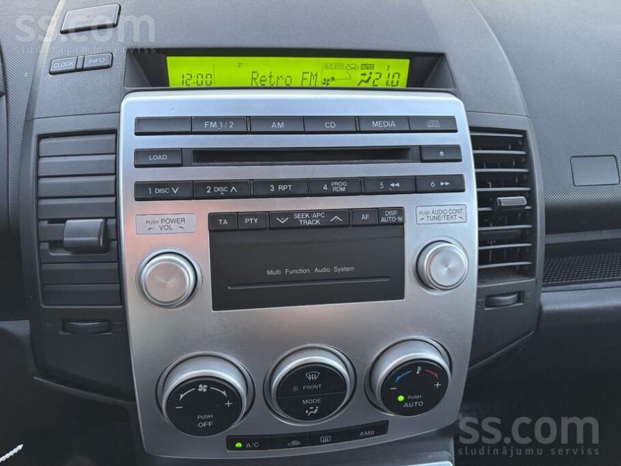 Зеленый Мазда 5 2008 в Рига, объемом двигателя 2.00 л и пробегом 339 тыс. км за 3190 €, фото 24 на AUTOMOTO.COM.LV