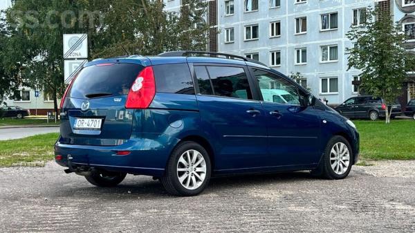 Green Mazda 5 2008 in Riga, with an engine capacity of 2.00 L and mileage of 339 thousand km for 2990 €, photo 7 on AUTOMOTO.COM.LV