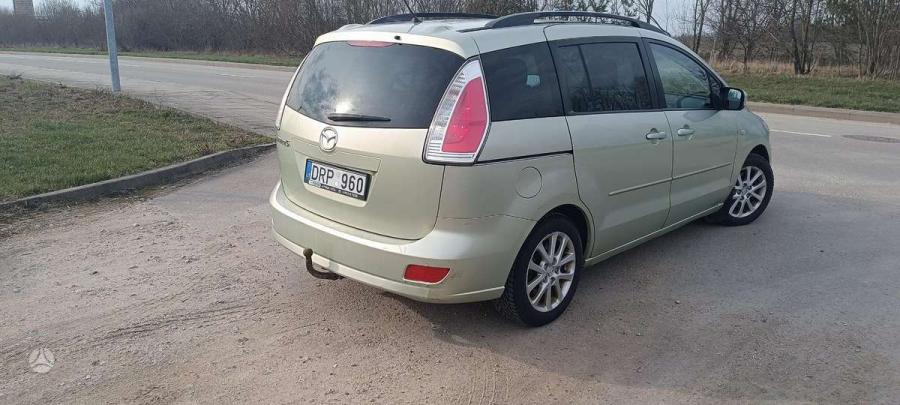 Зеленый Мазда 5 2008 в Алитус, объемом двигателя 2.00 л и пробегом 470 тыс. км за 1700 €, фото 6 на AUTOMOTO.COM.LV