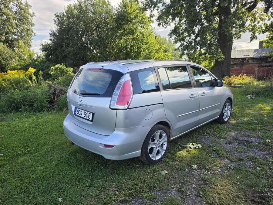 Pelēks Mazda 5 2009 Kauņa, ar dzinēja tilpumu 2.30 L un nobraukumu 105 tūkst. km par 2900 €, foto 6 vietnē AUTOMOTO.COM.LV