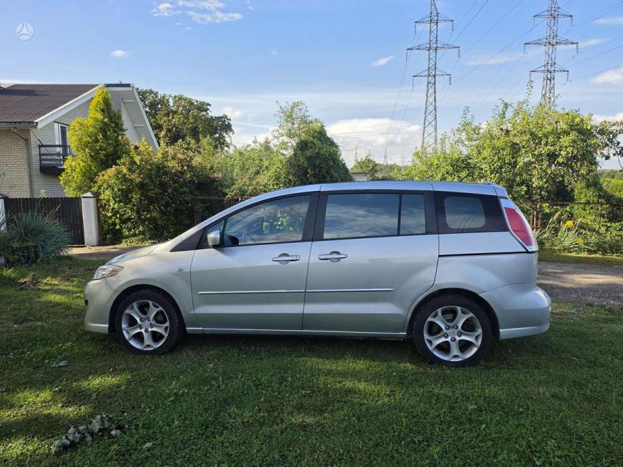 Pelēks Mazda 5 2009 Kauņa, ar dzinēja tilpumu 2.30 L un nobraukumu 105 tūkst. km par 2900 €, foto 9 vietnē AUTOMOTO.COM.LV