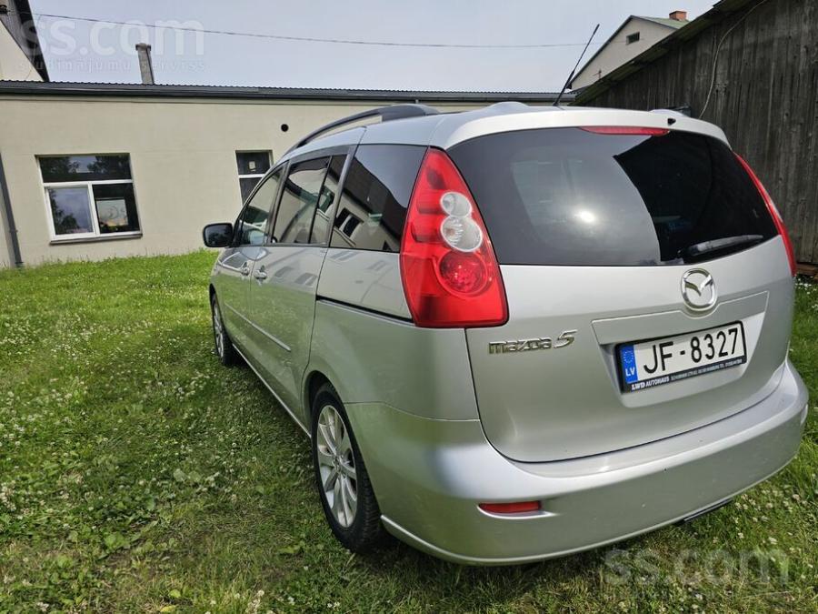 Pelēks Mazda 5 2005 Alūksne, ar dzinēja tilpumu 2.00 L un nobraukumu 229 tūkst. km par 650 €, foto 7 vietnē AUTOMOTO.COM.LV