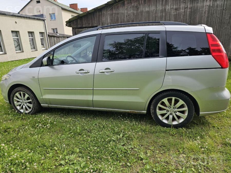 Pelēks Mazda 5 2005 Alūksne, ar dzinēja tilpumu 2.00 L un nobraukumu 229 tūkst. km par 650 €, foto 8 vietnē AUTOMOTO.COM.LV