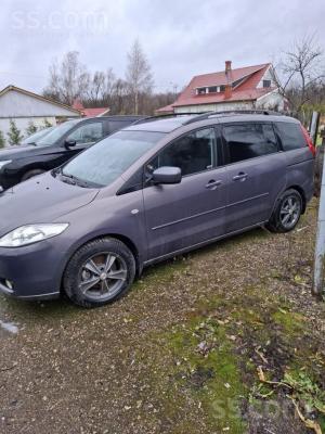 Grey Mazda 5 2006 in Rezekne, with an engine capacity of 2.00 L and mileage of 266 thousand km for 900 €, photo  on AUTOMOTO.COM.LV